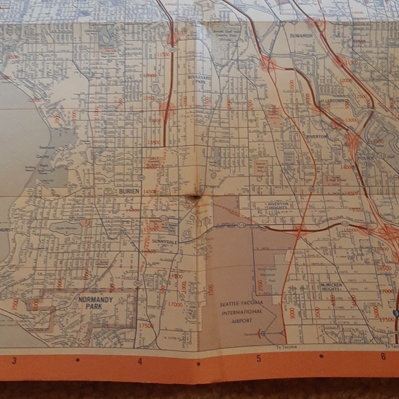 Other | Vintage 197s Maps Of Seattle | Poshmark